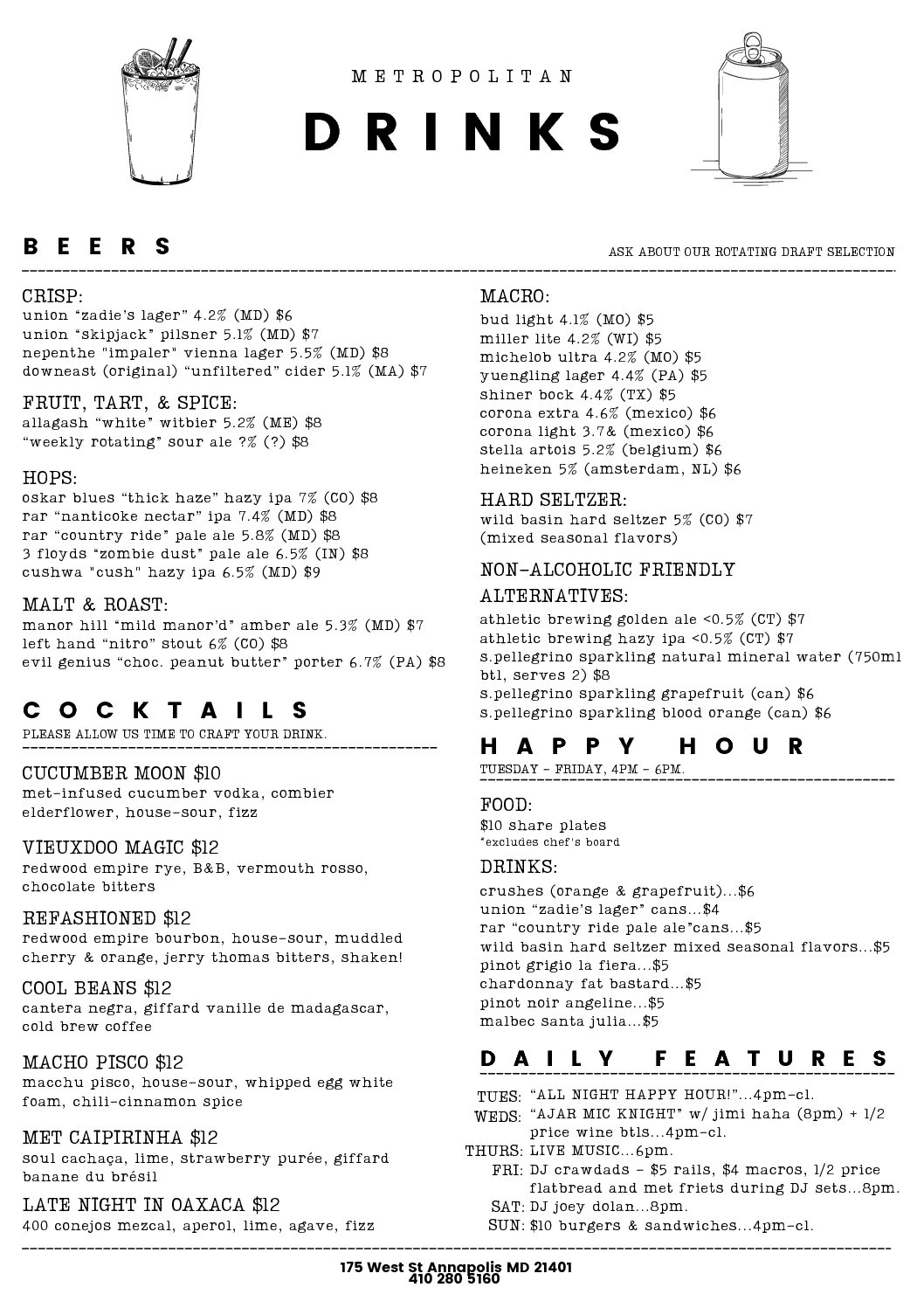 METRO – KITCHEN & LOUNGE